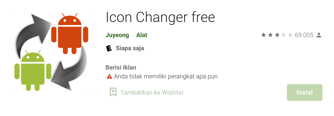 Cara Mengganti Icon Aplikasi Android Agar Anda Tidak Bosan