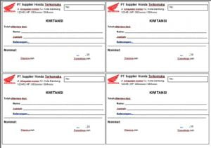 Cara Membuat Kwitansi di Word Lengkap dengan Logo New 2023