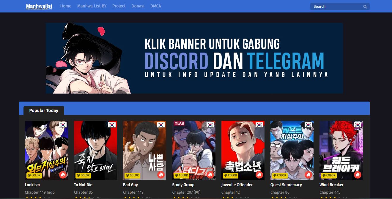 Download Manhwa List Apk Semua Genre Komik Versi Terbaru 2023